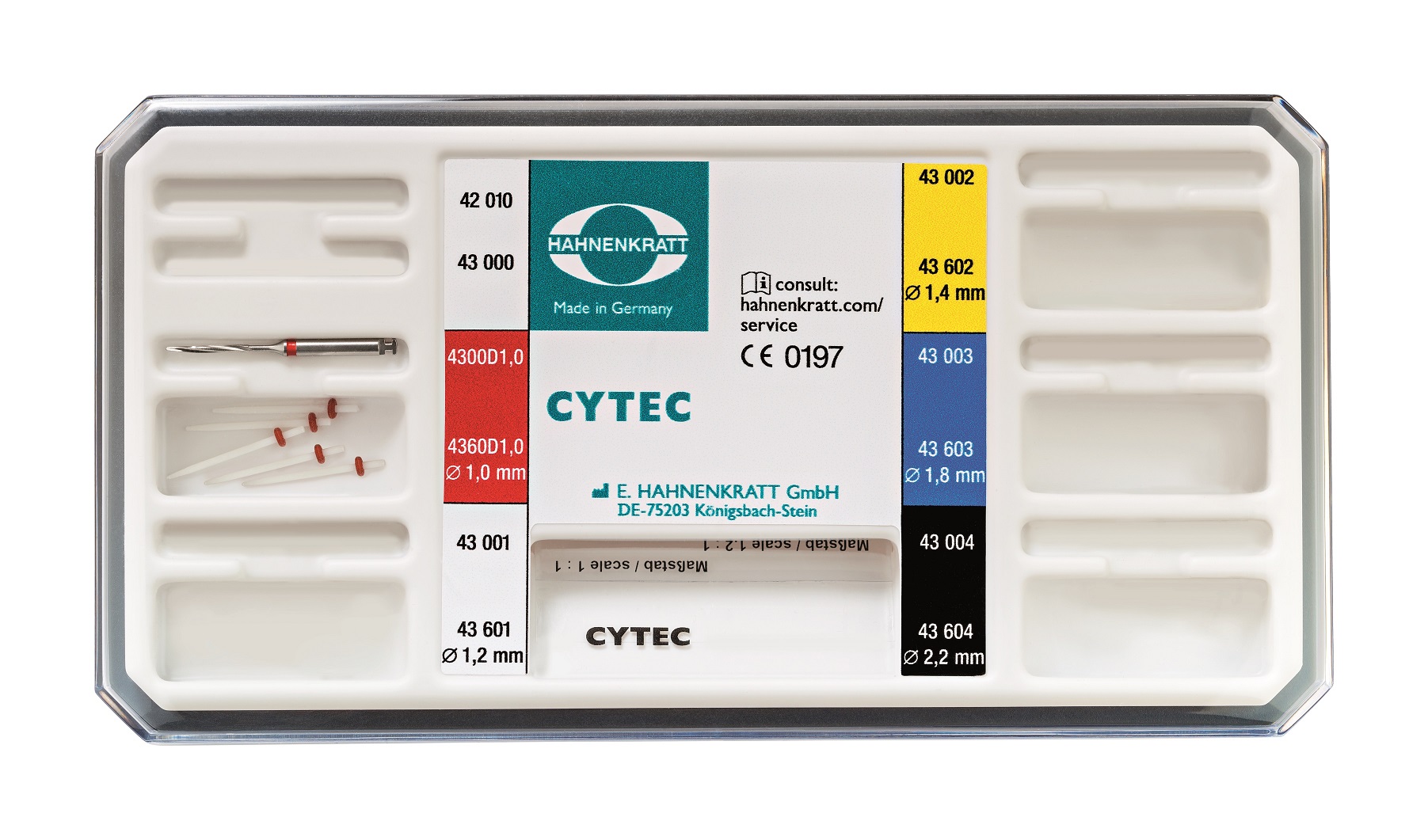 Cytec HT glassfiber Change Over Kit (Ø 1.0 mm) – Hahnenkratt.com